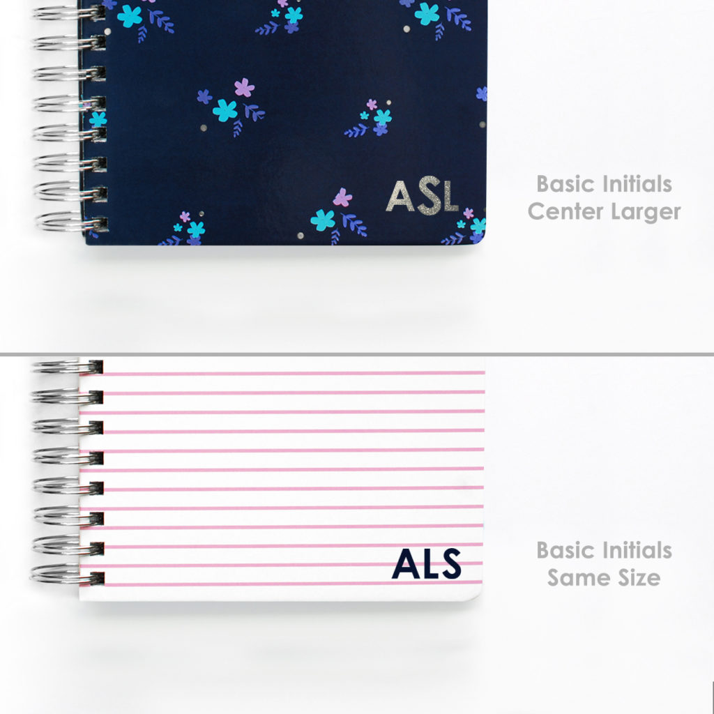 Planner Monogram Add-On